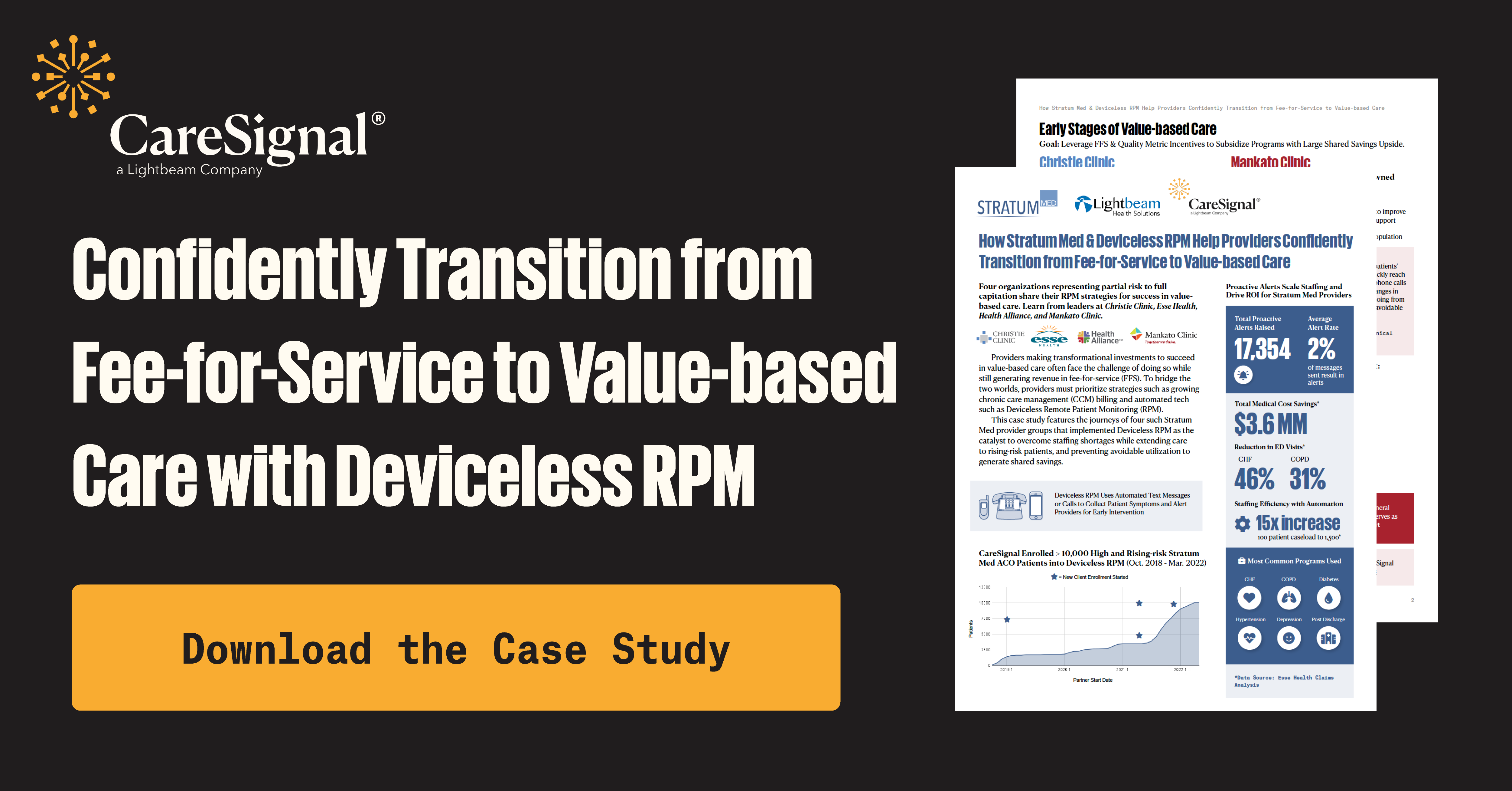 CareSignal · CareSignal Case Study: Stratum Med Providers